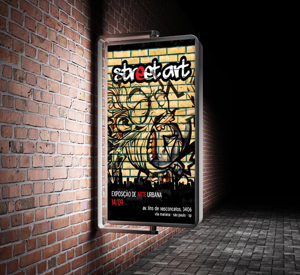 Free Road Side Poster Mockup For Advertisement - Graphic Google - Tasty ...