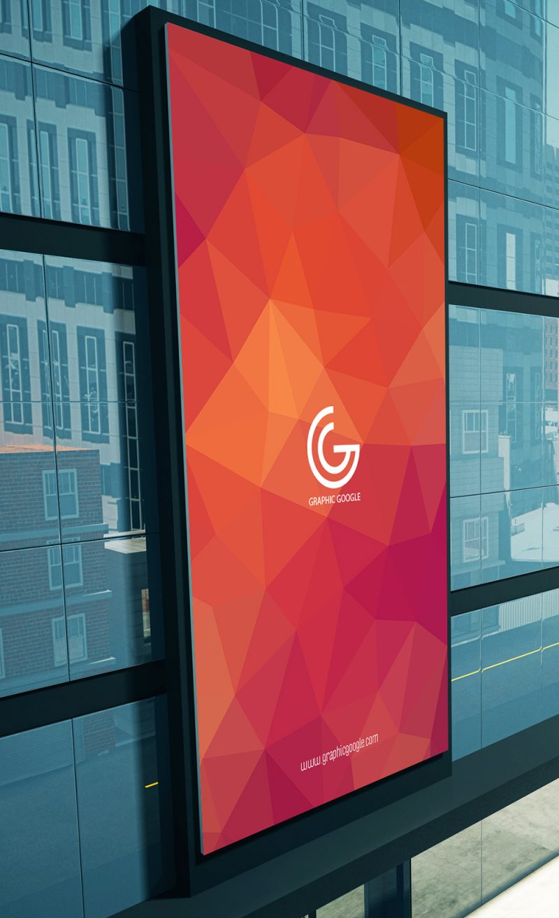 Free Promotional Advertisement Building Billboard Mockup - Graphic ...