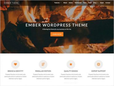 20 Newest Free Modern & Clean Responsive WordPress Themes 2017