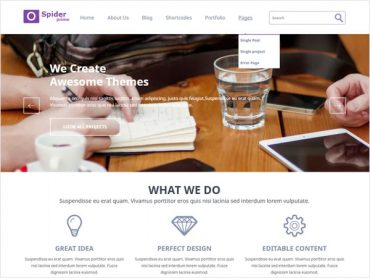 20 Newest Free Modern & Clean Responsive WordPress Themes 2017