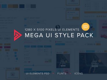 20 Free UI Kits Web Templates