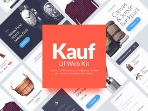 20 Free UI Kits Web Templates
