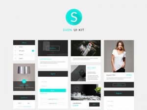 20 Free UI Kits Web Templates