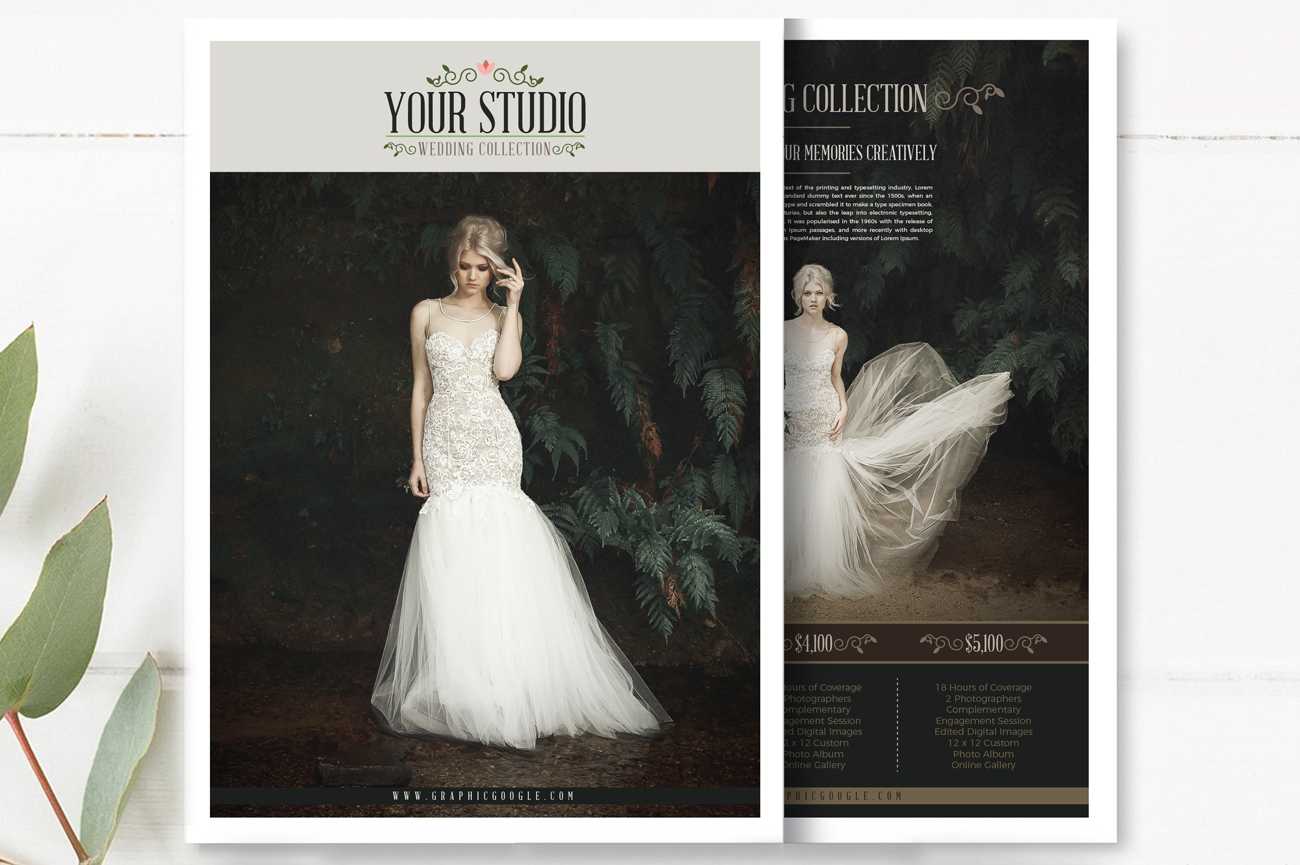 Free Wedding Photography Price List Flyer Templates