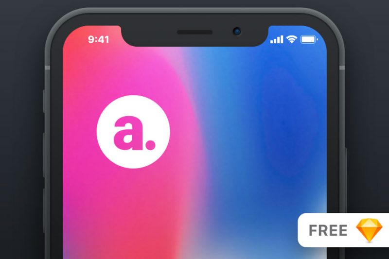 20 Free iPhone X Mockup Graphic Resources For Designers