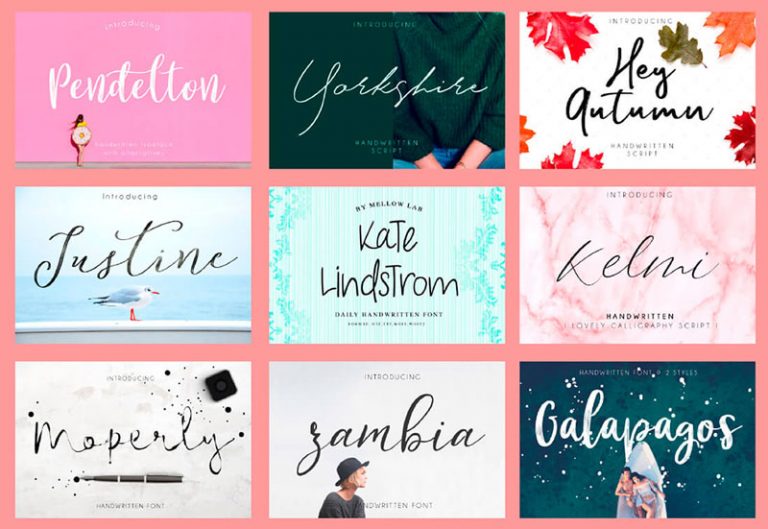 55+ Classy & Creative Fonts of 2018 For All Designers