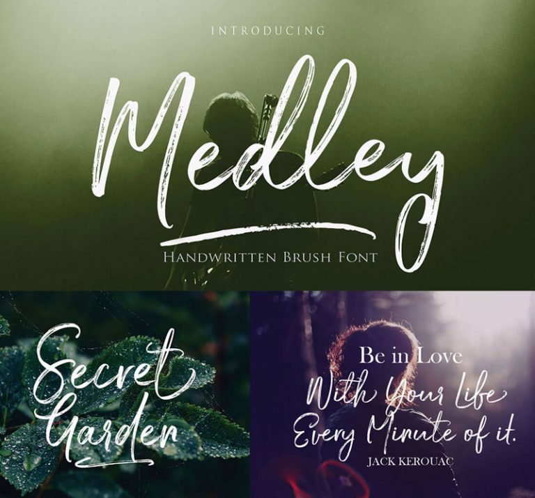29 Glorious Handwritten Fonts of 2018 For Creative Designers