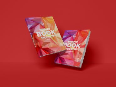 Free Brand Books Mockup PSD For Presentation 2019 - Graphic Google ...