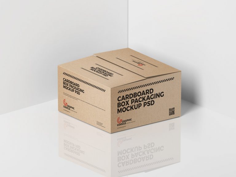 Free Cardboard Box Packaging Mockup PSD - Graphic Google - Tasty ...