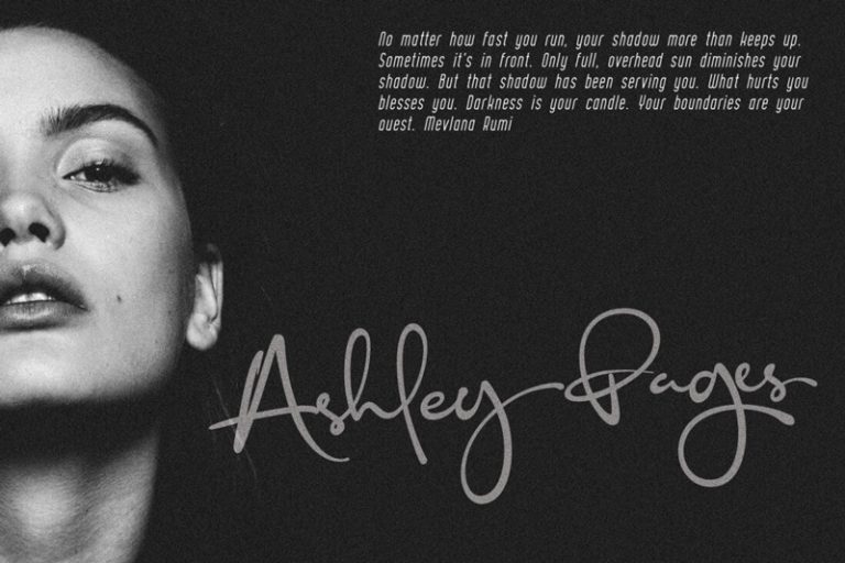 Gorgeous Anisha Modern Sans And A Stylish Calligraphy Font - Graphic ...