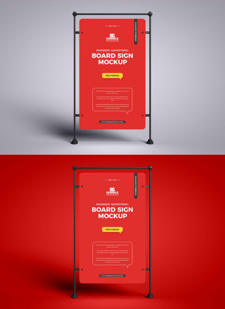 Free-Pavement-Advertising-Sign-Banner-Mockup-PSD-Design-Template ...
