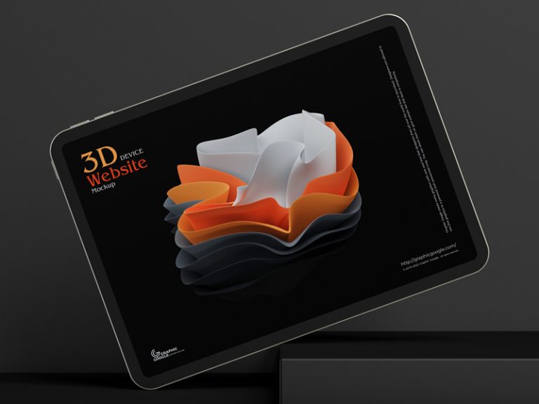 Free 3D Device Website Mockup - Graphic Google - Tasty Graphic Designs ...
