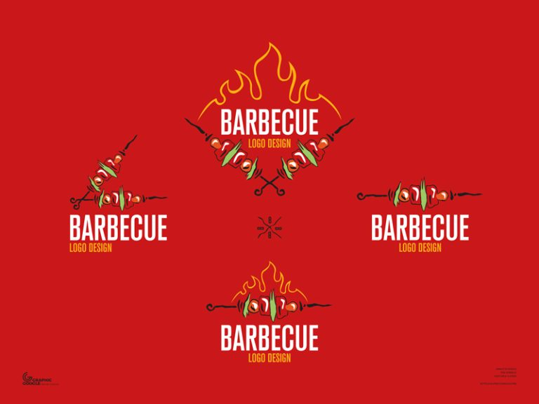 Free Creative Barbecue Logo Design Template - Graphic Google - Tasty ...