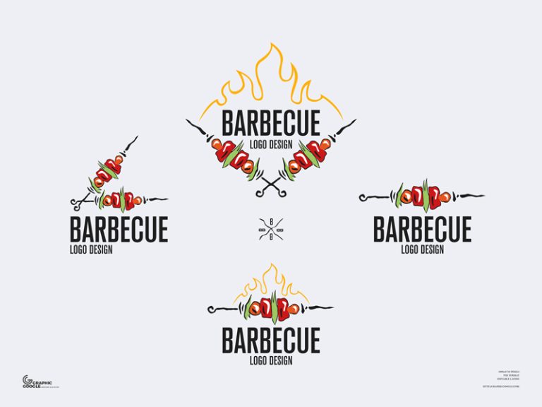 Free Creative Barbecue Logo Design Template - Graphic Google - Tasty ...