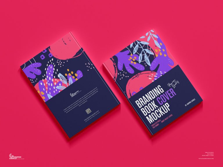 Free Premium Branding Book Cover Mockup - Graphic Google - Tasty ...