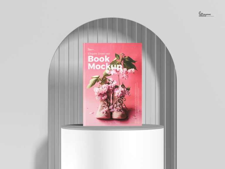 Free Elegant Showcase Book Mockup - Graphic Google - Tasty Graphic ...